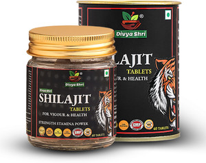 Divya Shri Shilajit Capsule with Pure Shilajit Extract Improves ...