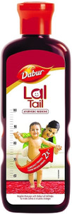 Dabur Lal Tail Ayurvedic Baby Oil Clinically Tested 2x Faster Physical ...