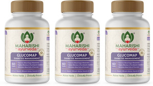 MAHARISHI ayurveda Glucomap, Diabetes Management, Jamun, Karela, Neem ...
