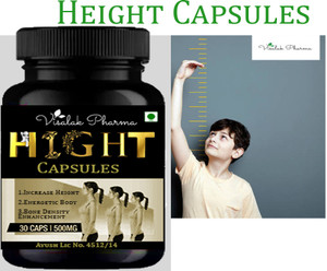 visalak pharma Hight Capsule Best Ayurvedic Supplement for Height ...