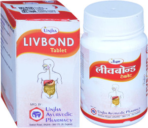 Unjha Livbond Tablet | Ayurvedic formula for Liver Price in India - Buy ...
