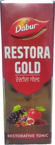 Dabur RESTORA GOLD (AYURVEDIC TONIC FOR WEAKNESS,FATIGUE,WEIGHTGAIN ...