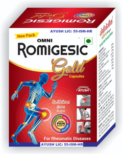 Omni ROMIGESIC GOLD Ayurvedic CAPSULES For Rheumatic Diseases Approved ...