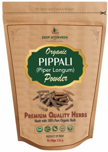 Deep Ayurveda Organic Pippali Powder (Piper Longum) | 100 gm Price in ...