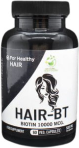 wecureayurveda Hair BT Biotin Multivitamin Tablets for Men and Women ...