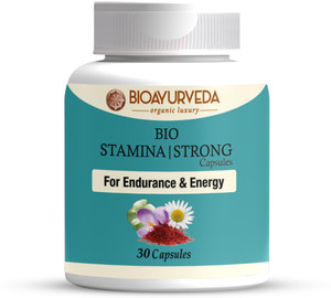 BIOAYURVEDA Bio Stamina Strong Capsule for Endurance and Energy Price ...