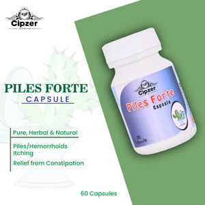 CIPZER Piles Forte Capsule 30 Caps - For Piles, Hemorrhoid,Bleeding ...