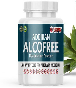 srpn Addiban Alcofree Deaddiction Powder Pack Of 125 grams Price in ...