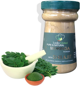 Looks United Superfood Ayurvedic 100% Natural Moringa Powder With ...