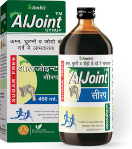 AMBIC Aljoint Pain Relief Syrup Ayurvedic Syrup for Joint Pain&Muscular ...