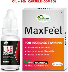 Fasczo Max Feel Supplement Ling Capsule Sex Capsule S-E-X Power Oil For ...