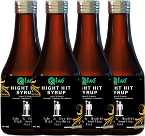 Qiao Height Hit Syrup Height Gainer Juice, Develops Overall Muscles ...