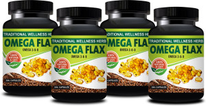Riffway OmegaFlax Capsule For Improves Immunity Power And Heart Brain ...