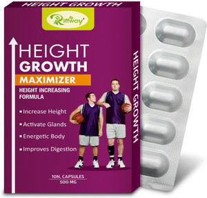 Riffway Hight Growth Vitamin Pills For Developes Length of Bones Gains ...