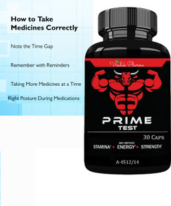 visalak pharma Prime Test Capsule helps to improve stamina, strength ...