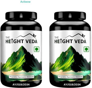 ACTIWOW Height Veda Powder Height Growth Formula Plant-Based Protein ...