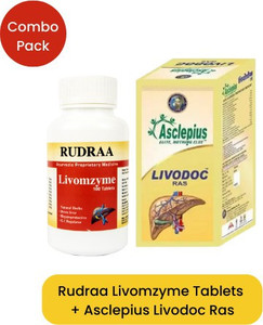 Rudraa Livomzyme (100 Tablets), Livodoc Ras for Healthy and Strong ...