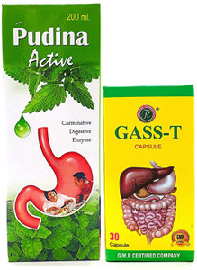 Tara Herbal Pharmaceutical Gass-T 30 Capsule & Pudina Active Syrup ...