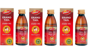 Dabur Erand Tail (Castor Oil) 50x3 = 150ml Price in India - Buy Dabur ...