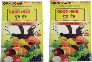Omni Power Ayurvedic Good Weight Gain Health Syrup Pack of 2 for All ...