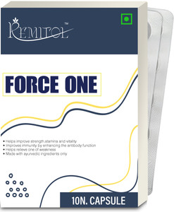 Remitol Force One Health Wellness Power Capsule For Men - Helps Reduces ...