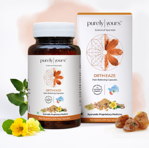 Purely Yours Orth Eaze - Joint Pain Relief Ayurvedic Capsules ...