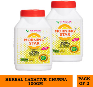 masolin MORNING STAR CHURNA HERBAL LAXATIVE FOR CONSTIPATION RELIEF ...