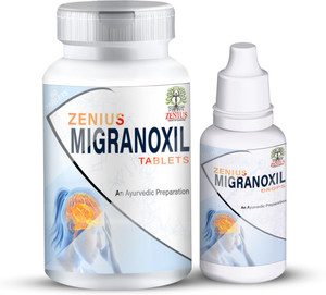Zenius Tablets And Drops Migraine Relief: For Headache and Pain Price ...