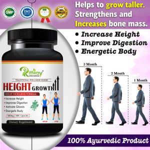 Riffway Height Growth Ayurvedic Pills For Body Growth Removes Bones ...