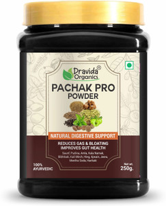 DRAVIDA ORGANICS Pachak Pro Powder for Gas & Indigestion, Acidity ...