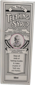 DR.VEDA'S TEEHTING SYRUP (AYURVEDIC MEDICINE FOR PAINLESS TEETH ...