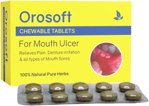 orosoft Chewable Tablets (1 x 10 Blister) | Reduces Mouth Ulcers | 100% ...