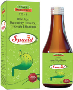 Space Organics Spacid Syrup Antacid 200 ml Price in India - Buy Space ...