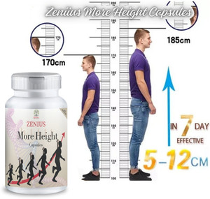 Zenius More Height Capsules Height Growth: Capsules for Better Stature ...