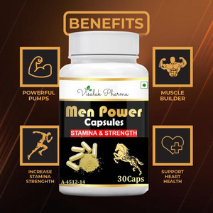 visalak pharma Men Power Capsules Ayurvedic Tablet Price in India - Buy ...
