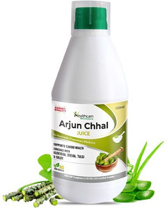 healthcam remedies Organic Arjun Chhal Juice for Cardio Health & Relief ...