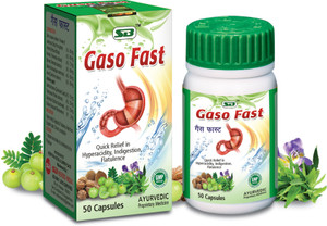 S B HERBO PHARMACEUTICAL GASO FAST 50 PCS CAPSULES Price in India - Buy ...
