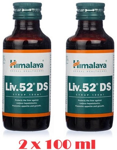 HIMALAYA Liv.52 DS Syrup (2 x100 ml) Price in India - Buy HIMALAYA Liv ...