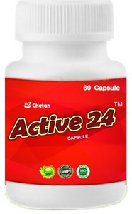 Chetan Active 24 Multivitamin Ayurvedic Capsules Price in India - Buy ...