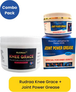 Rudraa Knee Grace (30gm),Joint Power Grease (50gm)for Knee Pain,Joint ...