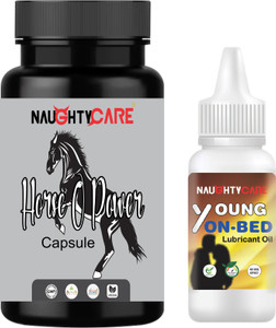Naughty Care Horse O Power Capsule with Young On Bed Oil | Improve ...