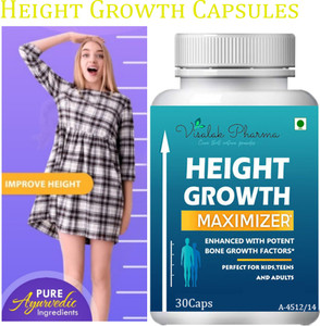 visalak pharma Height Growth Maximizer Capsules To Increase Height ...