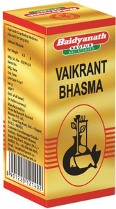 Baidyanath Vaikrant Bhasma 2.5 Gm Price in India - Buy Baidyanath ...