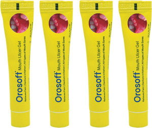 orosoft Mouth Ulcer Gel 10 gm | Reduces Mouth Ulcers| 100% Ayurvedic ...
