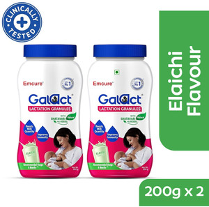 Galact Shatavari Elaichi Flavour Lactation Granules By Emcure Pharma ...