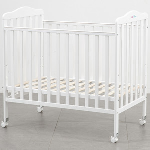Little Olive Star Wooden Baby Cot For New Born - White Cot - Buy baby ...