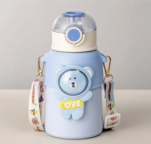 LittleLight Insulated Stainless Steel Hot and Cold Sipper Water Bottle ...