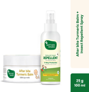 Mother Sparsh Natural Insect Repellent for Babies 100 ml + After Bite ...