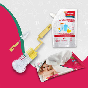 Morisons Baby Dreams Baby Wipes 20's, Long Handle Brush & Cleanser ...