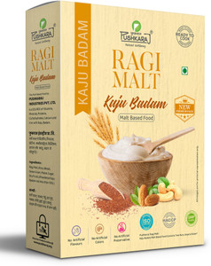 PUSHKARAJ Ragi Malt Kaju Badam (Pack of 3) Per Pack 250gm Cereal Price ...
